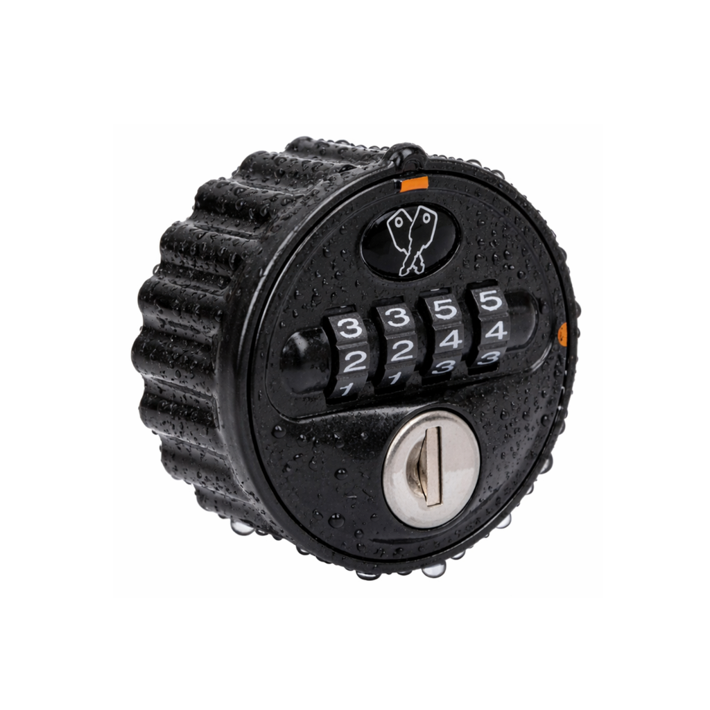 Wet Area Round Combination Lock 2810 | Corrosion Resistant Locker Lock