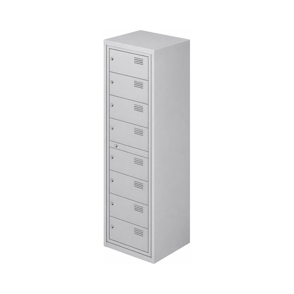 8 Door Uniform Garment Fold Locker | Australian Made Steel Locker